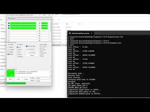 How to Use the ESP Flash Download Tool | Esp32 | Esp8266 - YouTube