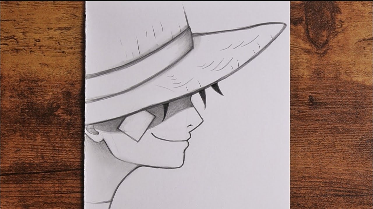 How to Draw Luffy | Easy Drawing Tutorial Step by step - YouTube