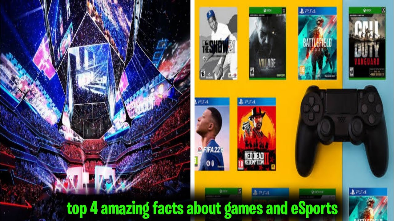 4 Amazing facts about games and eSports😱? - YouTube