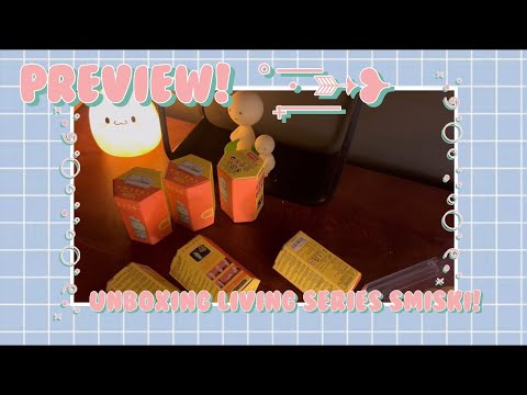 On the hunt for secret Smiski! || Unboxing Living Series Smiski ...