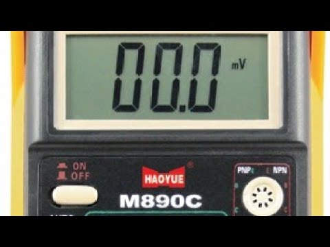 Multímetro m890c+ diagrama electrónico schematic - YouTube