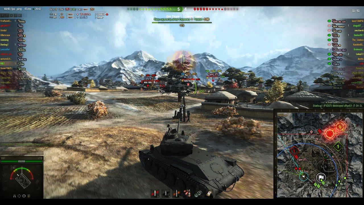 World of Tanks: LTTB mastery - YouTube