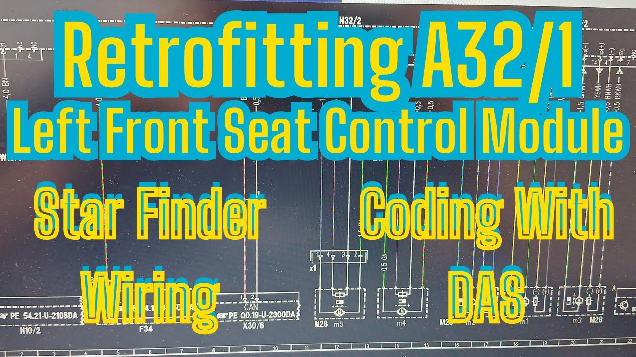 Retrofitting A32/1 Left Front Seat Control Module On Mercedes Benz ...