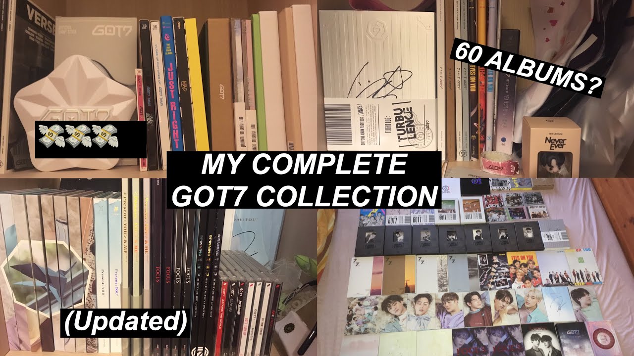 My (almost) complete got7 collection | updated! - YouTube