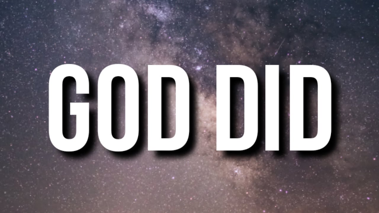 DJ Khaled - GOD DID (Lyrics) Ft. Rick Ross, Lil Wayne, Jay-Z, John ...