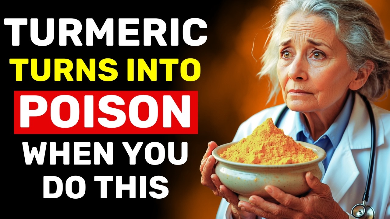 TURMERIC turns into POISON if you do any of these things! - YouTube