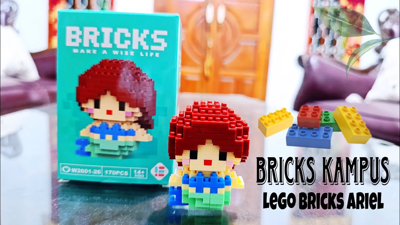 How to Build Lego Bricks Ariel || Tutorial Cara Membuat Bricks Ariel ...