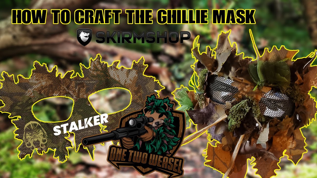 How to craft the Stalker Ghillie Mask - YouTube