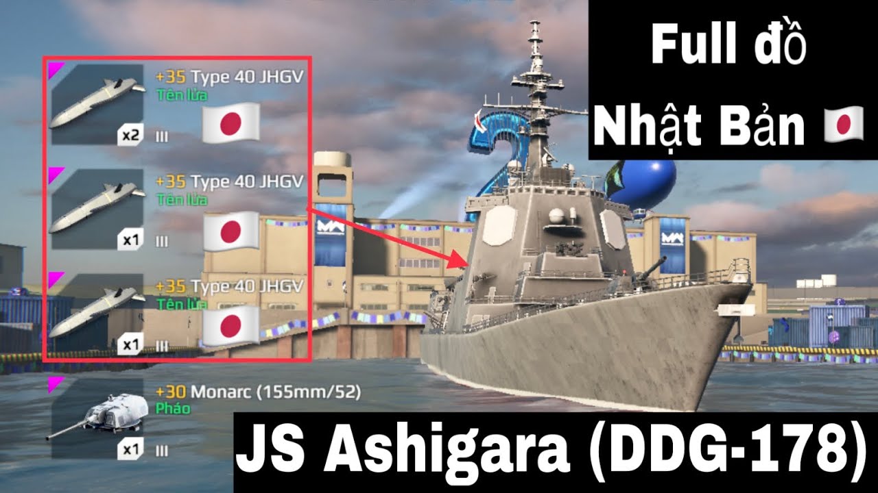 Modern Warships : Destroyer JS Ashigara (DDG-178) | All Japan items ...