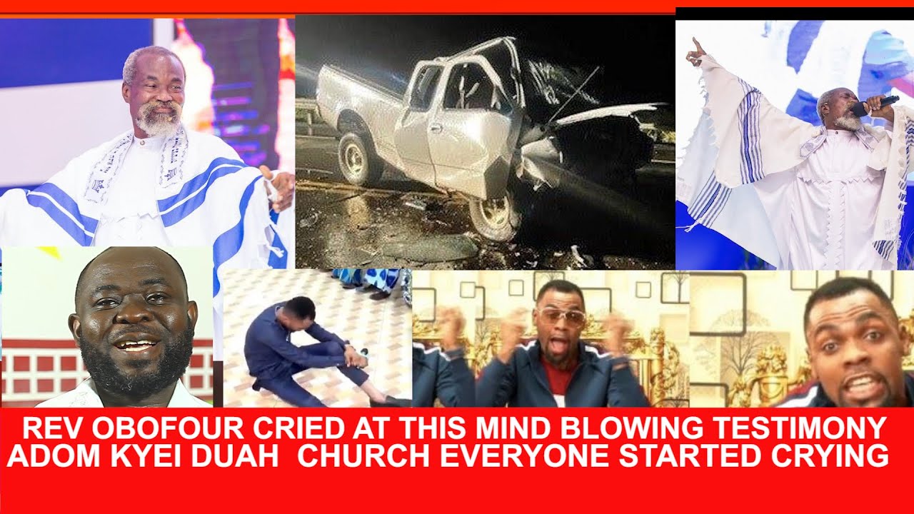 Rev Obofour Cried at this Mind Blowing Testimony at Adom Kyei Duah ...