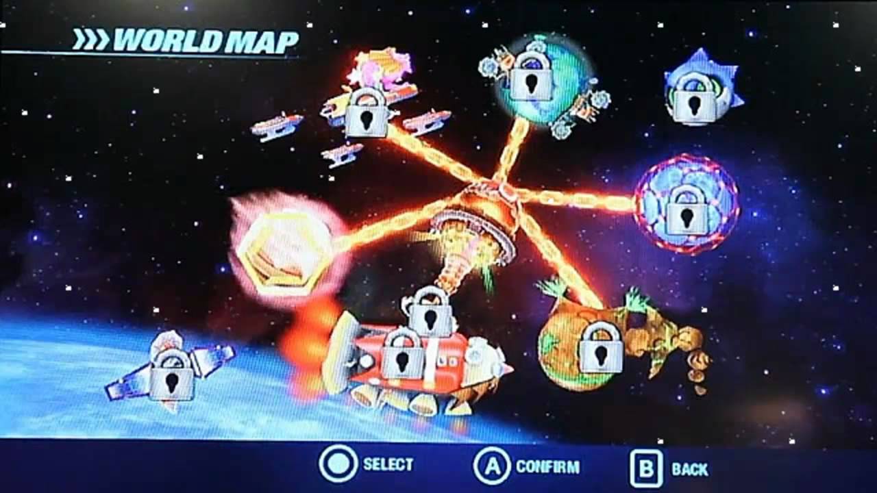 Sonic Colors [Fan Game] World Map HD! Annotations must be on. - YouTube