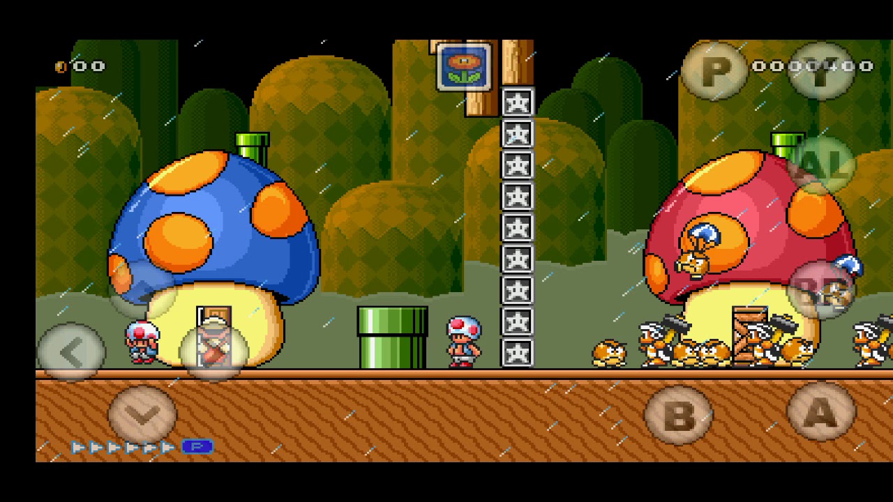 Super Mario 4 jugadores gameplay - YouTube