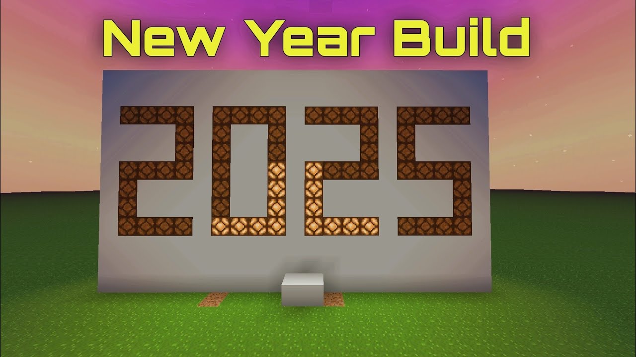 MINECRAFT 2025 NEW YEAR BUILD SECRETS REVEALED! | @KadichurGaming - YouTube