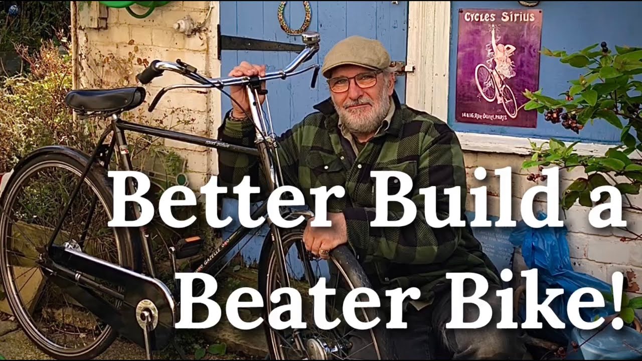Winter Beater bike time! Upgrading a Gazelle 3-speed vintage Dutch bike ...