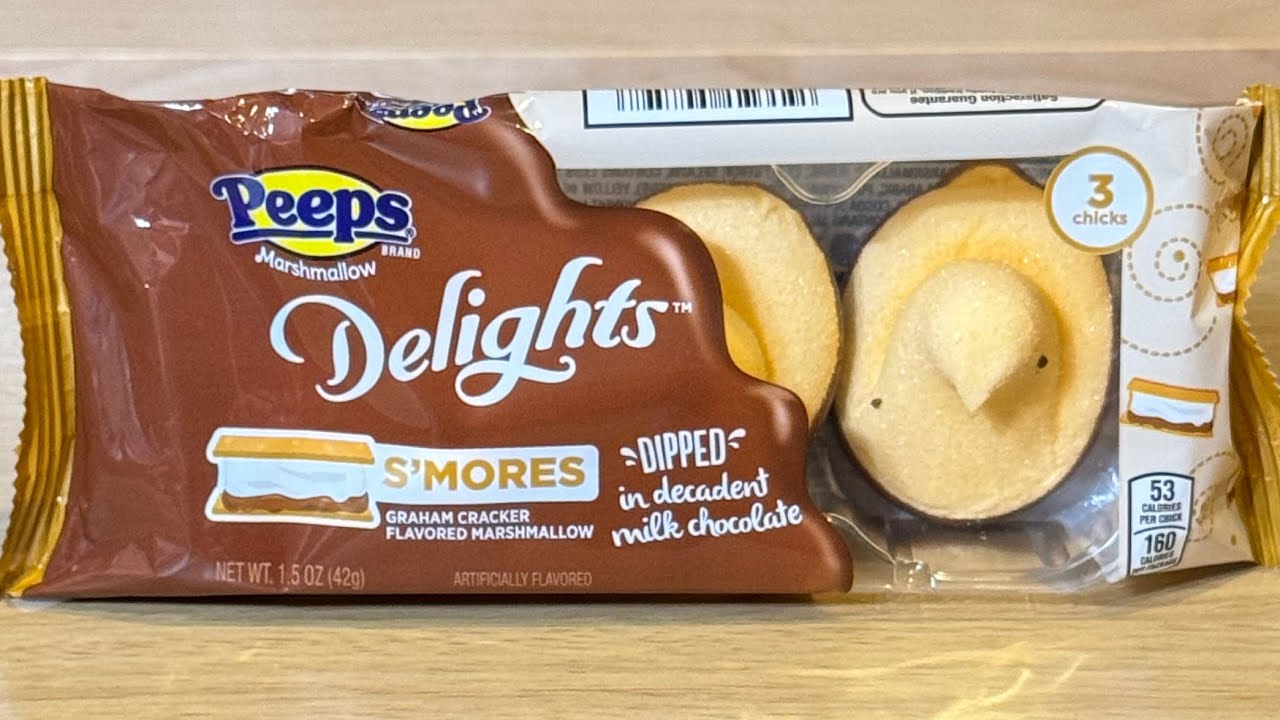 PEEP GAME: Episode 12 - Peeps Delights "S'mores" - YouTube