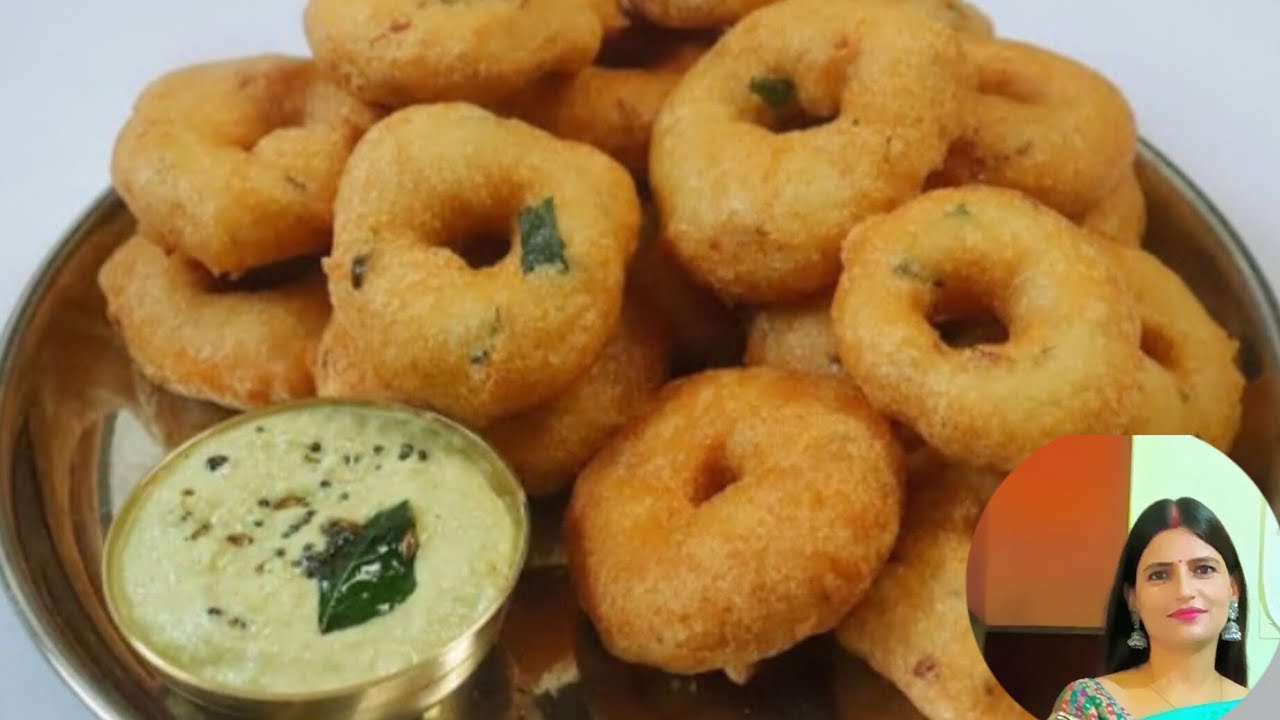 MENDU VADA RECIPE || बाहर से क्रिसपी अंदर से सॉफ्ट||टेस्टी Mendu vada ...