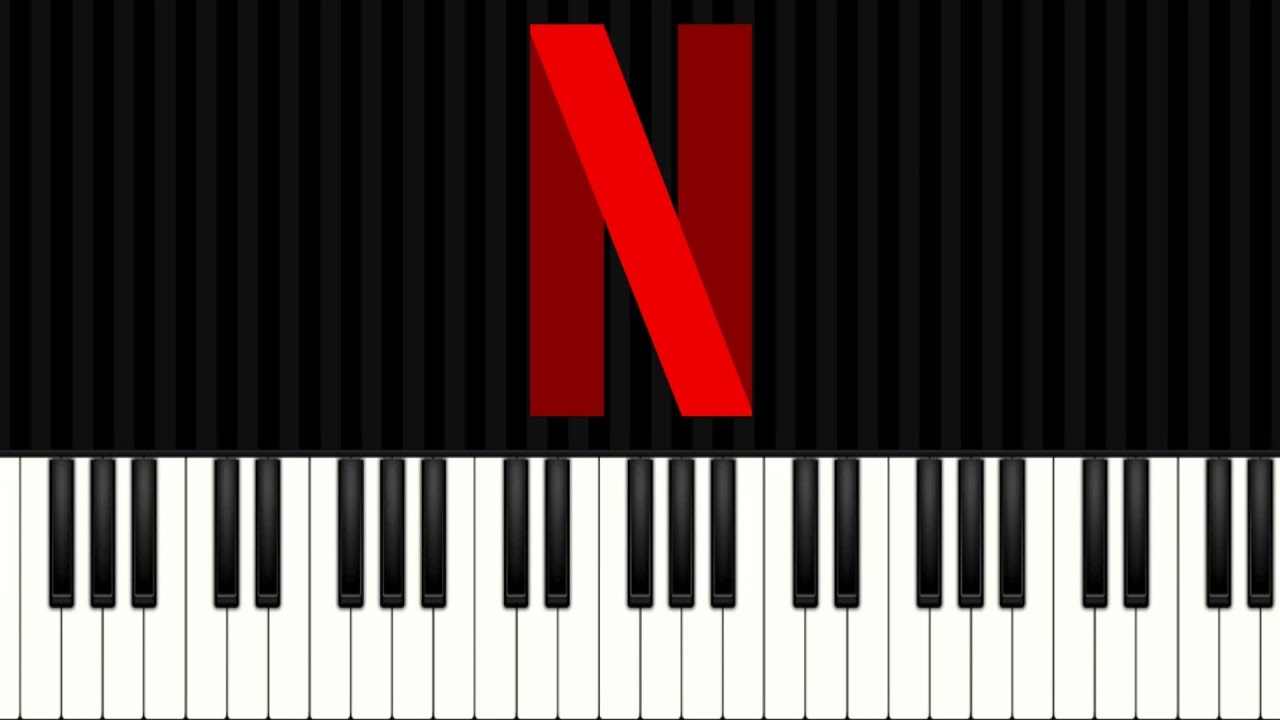 Netflix - Intro Logo Piano Tutorial - YouTube