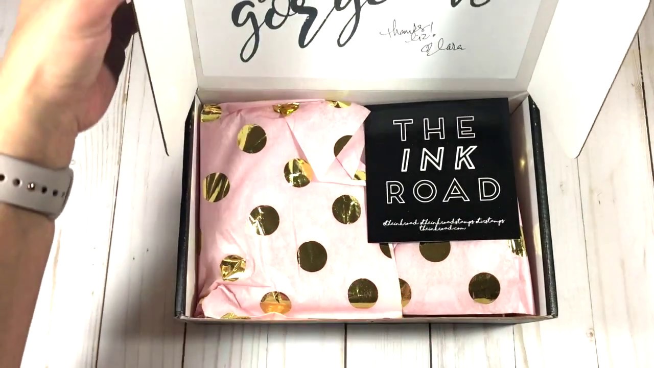 Ink Road Stamps DT Box! - YouTube