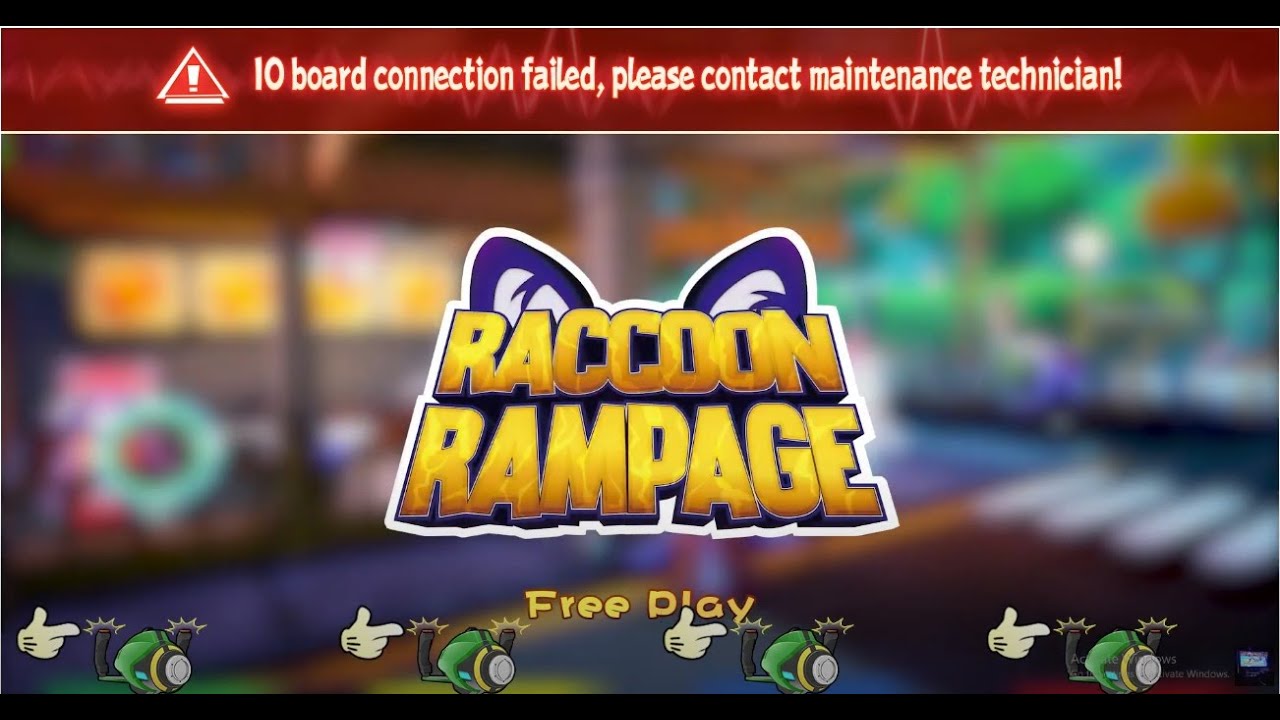 Raccoon Rampage (2023) - Gamplay & Test (ArcadePC) - YouTube