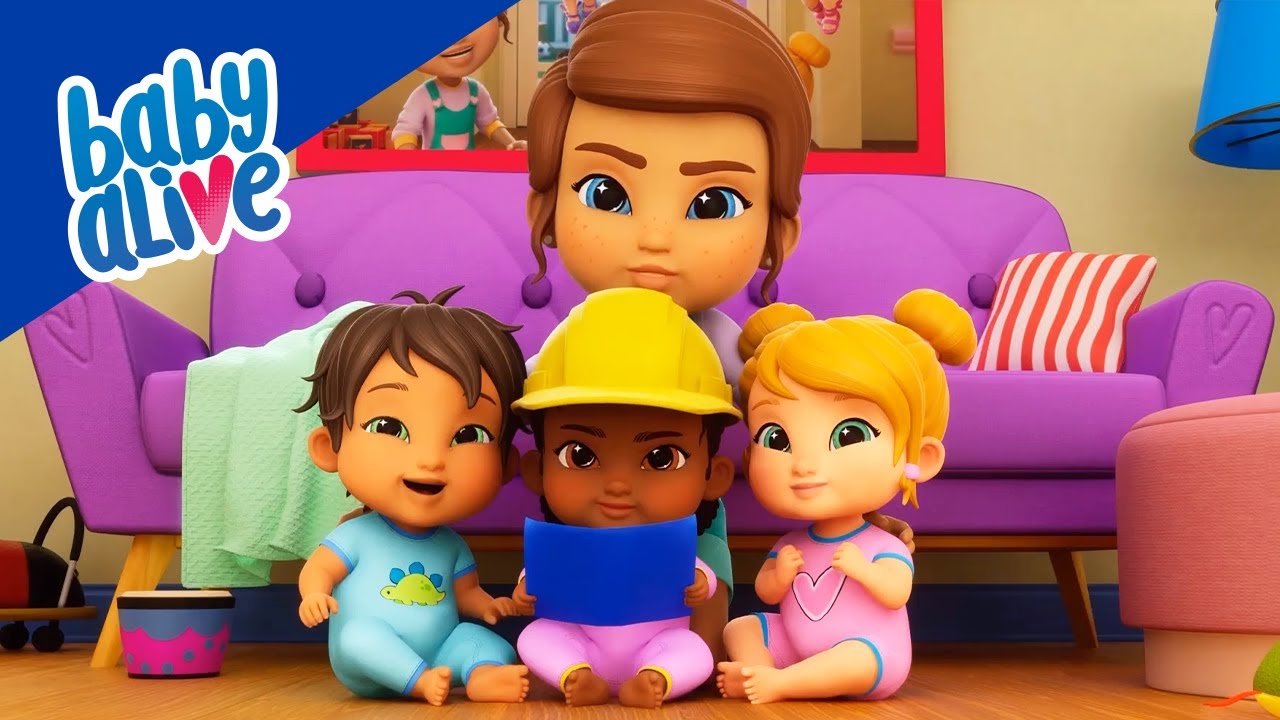 Baby Alive em Português Brasil 🎅🏽 Constroem Um Forte De Natal! 💫 Vídeos ...