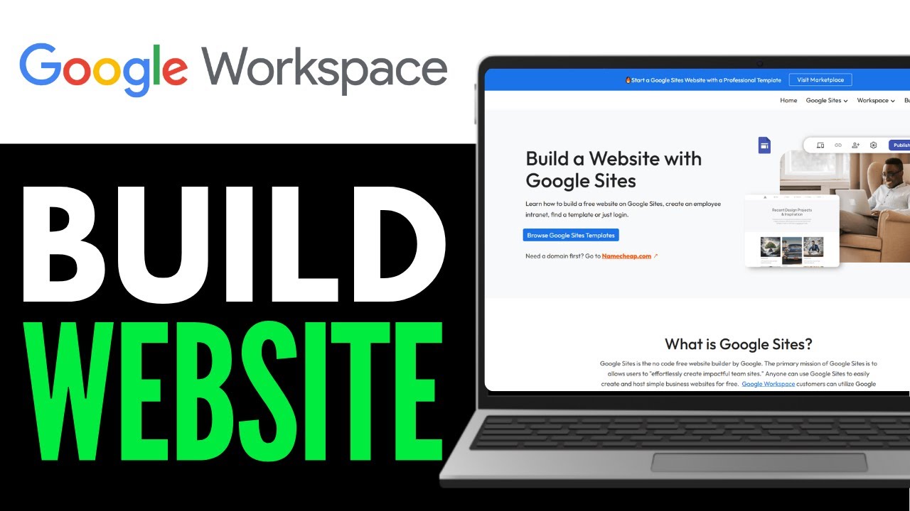 How to Build a Website on Google Workspace 2025 (EASY & FAST) - YouTube