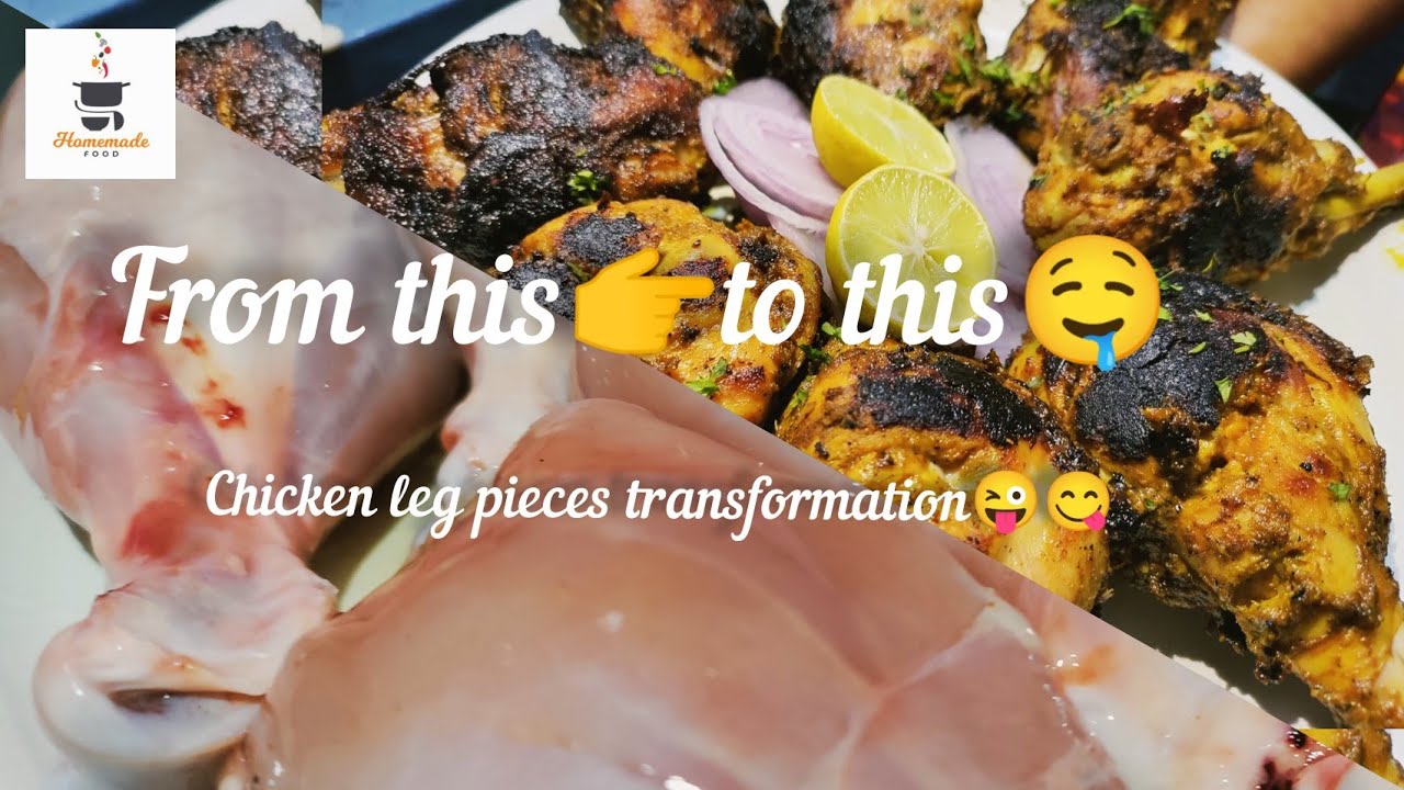 Chicken leg piece transformation|chicken recipe | restaurant style ...