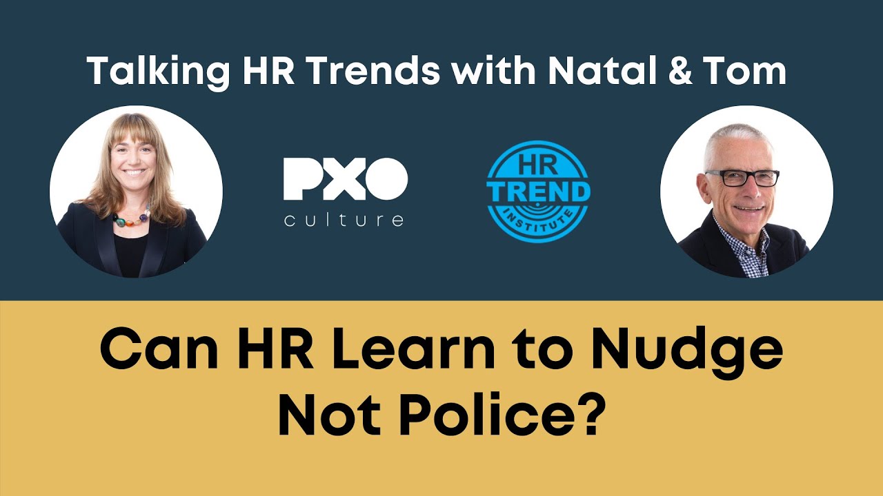 Can HR learn to Nudge, not Police? - YouTube