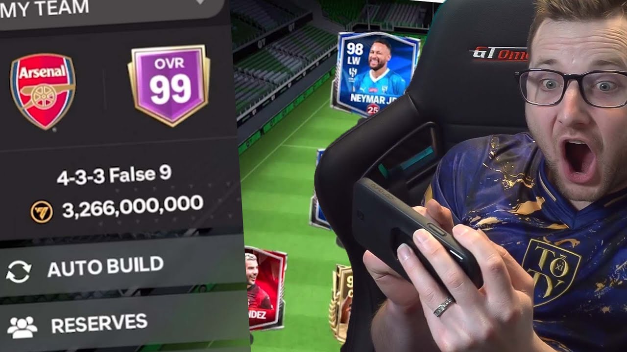 We Built A 99 Ovr 3 Billion Coin Squad In Fc Mobile The Road To 100