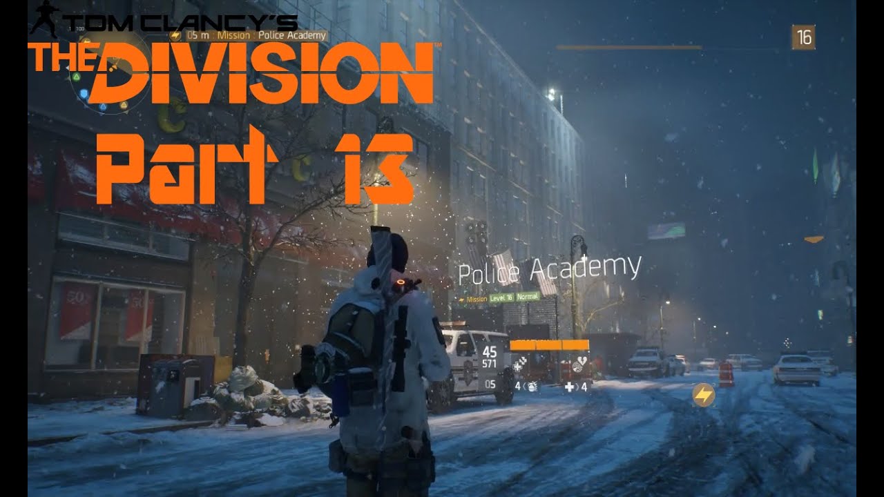 Tom Clancy's The Division Walkthrough Part 13 - Police Acadmey (Ps4 ...