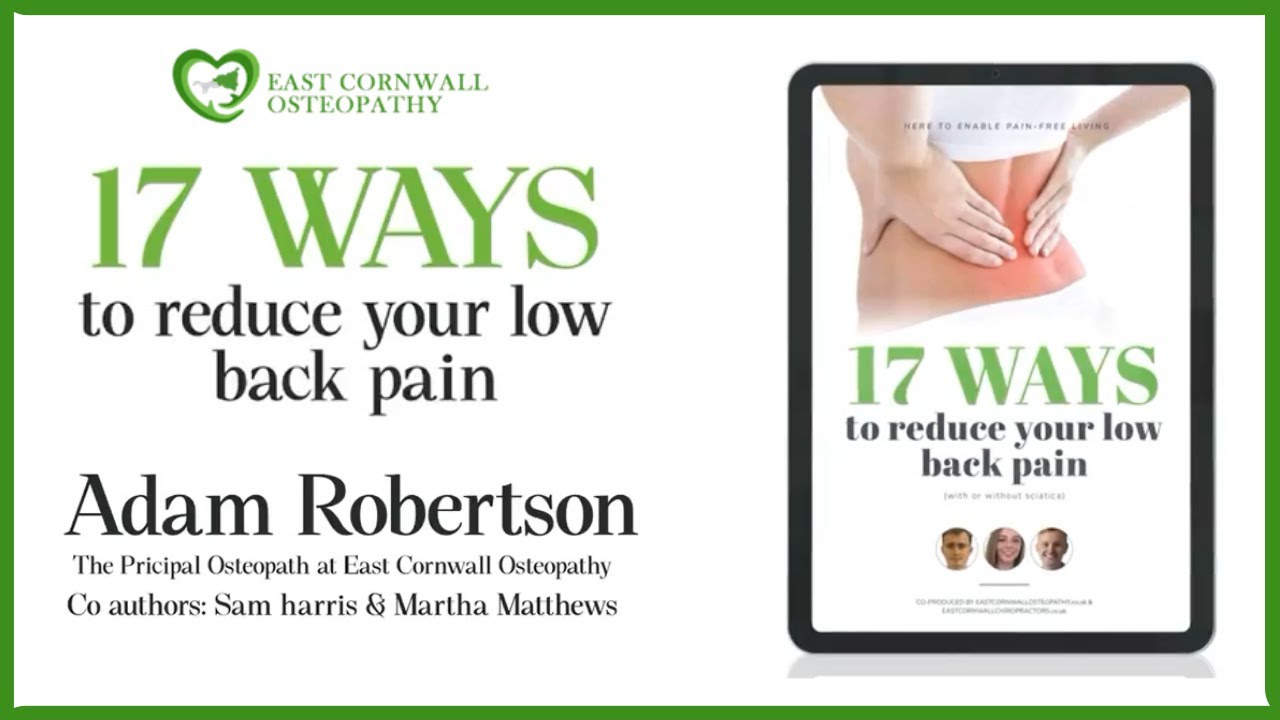 Low Back Pain Solutions: 17 Easy Techniques You Need to Try! - YouTube