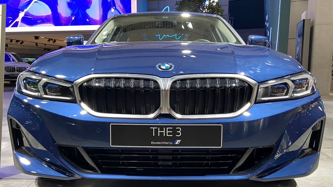 2023 BMW 330e G20 in Phytonicblau metallic - YouTube