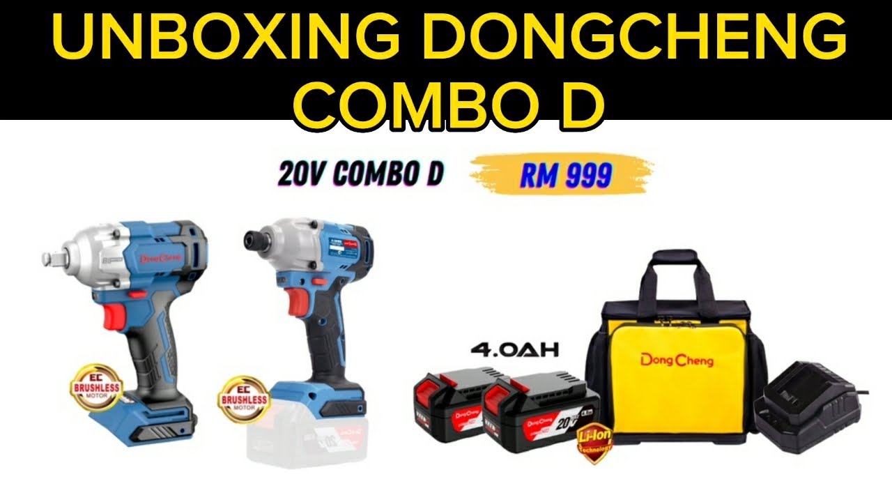 UNBOXING DONG CHENG || COMBO D || KERASUKKAN UNBOXING - YouTube