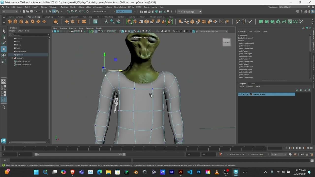 Clone, Freeze Transforms, Subdivide - YouTube