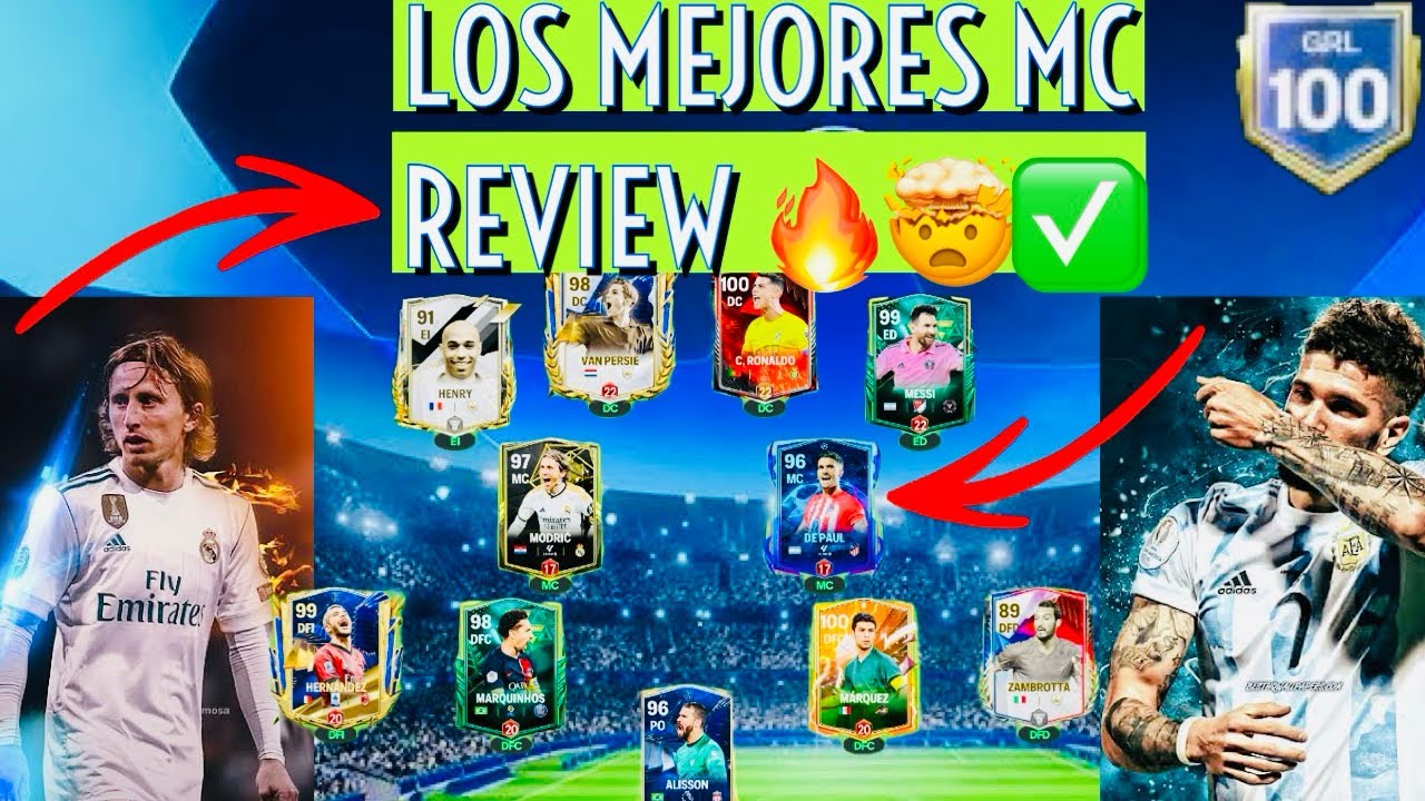 🔥RODRIGO DE PAUL UCL MC Y LUKA MODRIC MC REVIEW FC MOBILE CAMINO AL ...