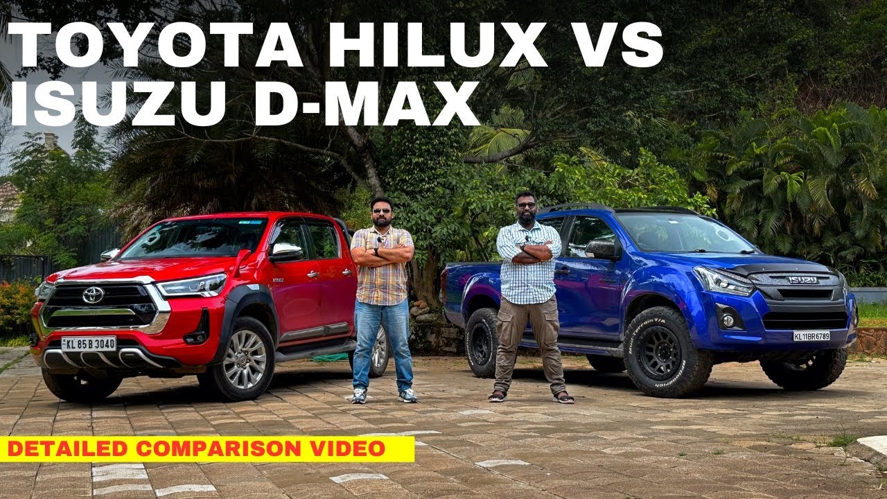 Toyota Hilux VS Isuzu Dmax🔥 | Toyota Hilux and Isuzu Dmax Comparison | Hani Musthafa - YouTube