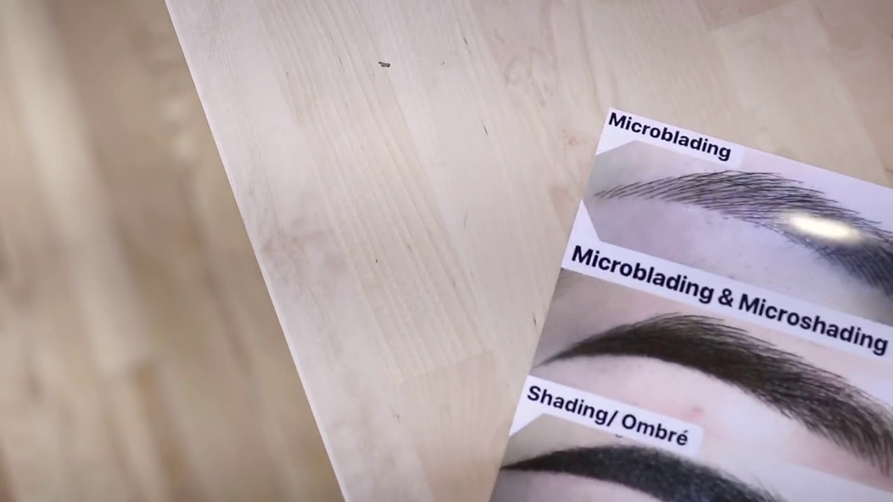 Microblading class - YouTube