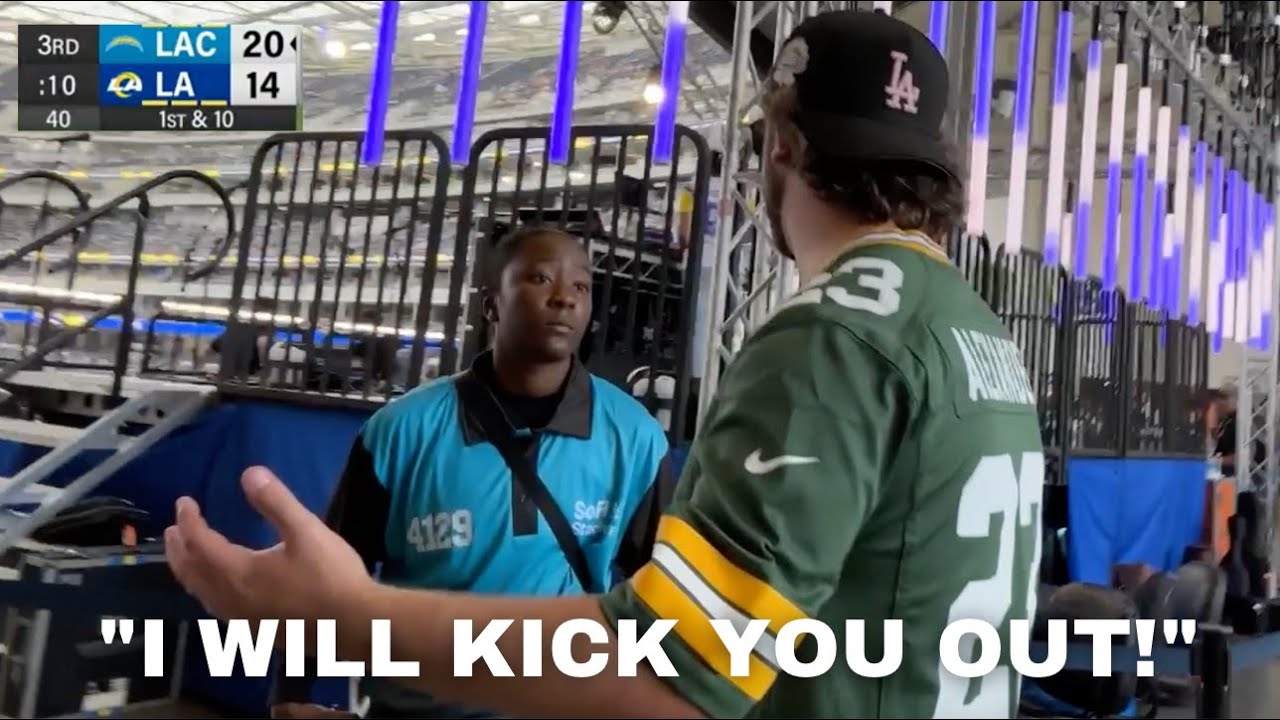 ALMOST GETTING KICKED OUT OF A NFL GAME! - VLOG 1 - YouTube