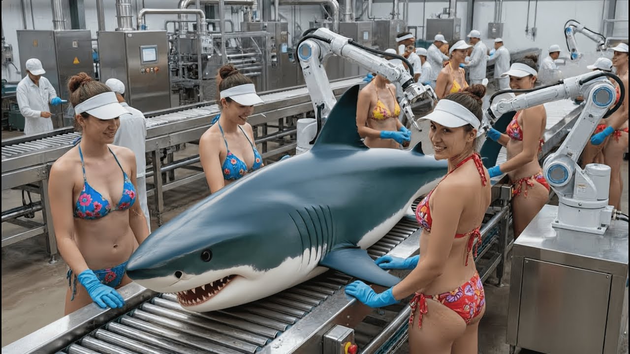 Inside the Factory: How Synthetic Shark Leather Is Made | Full 10 ...