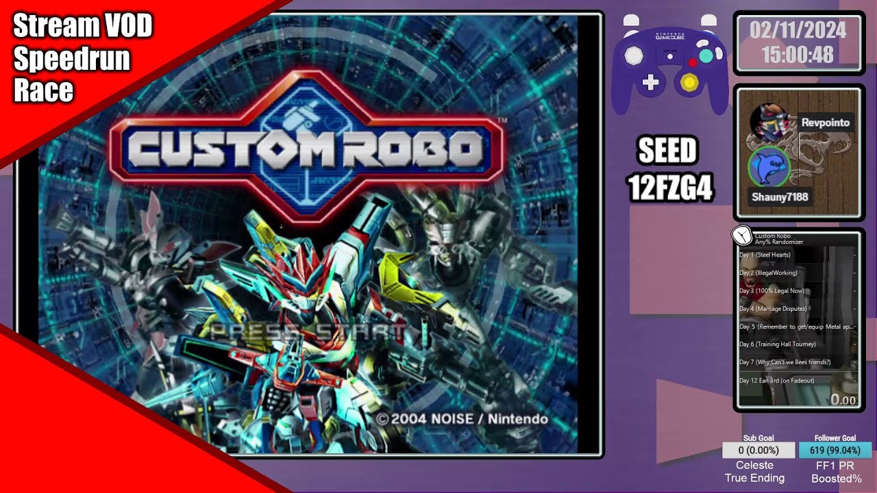 Highlight: Custom Robo - Randomizer Race with @Revpointo - YouTube