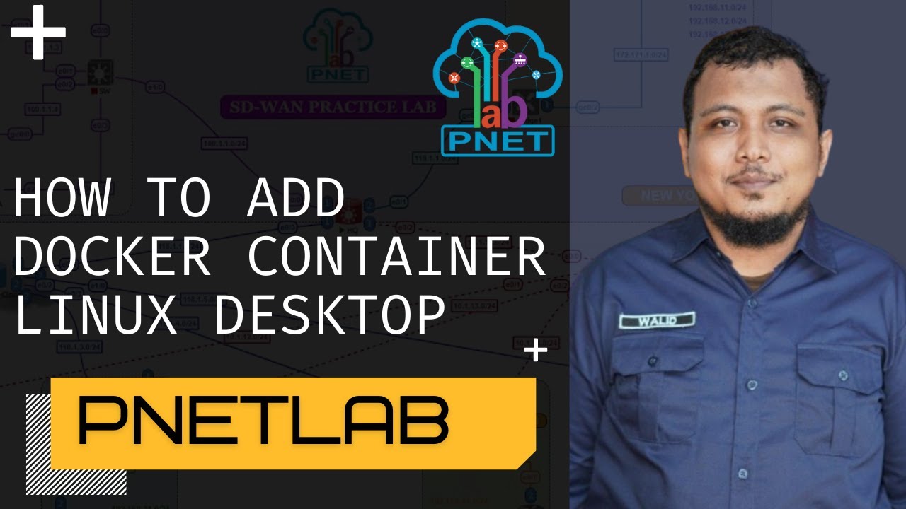 Cara Menambahkan dan konfigurasi Linux Desktop di PNETLab - YouTube
