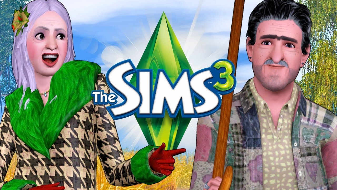 Fixing the life of the craziest elders in The Sims 3 - YouTube