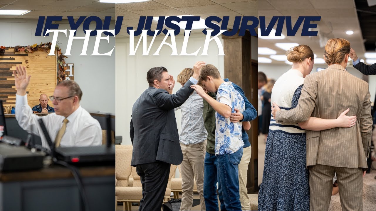 Just Survive The Walk - Bro. Devin Cunningham - YouTube