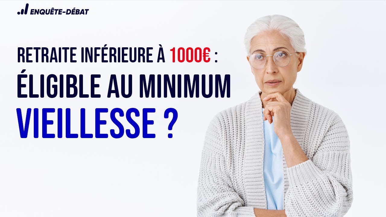 Retraite inférieure à 1000€ : Éligible au minimum vieillesse ? - YouTube