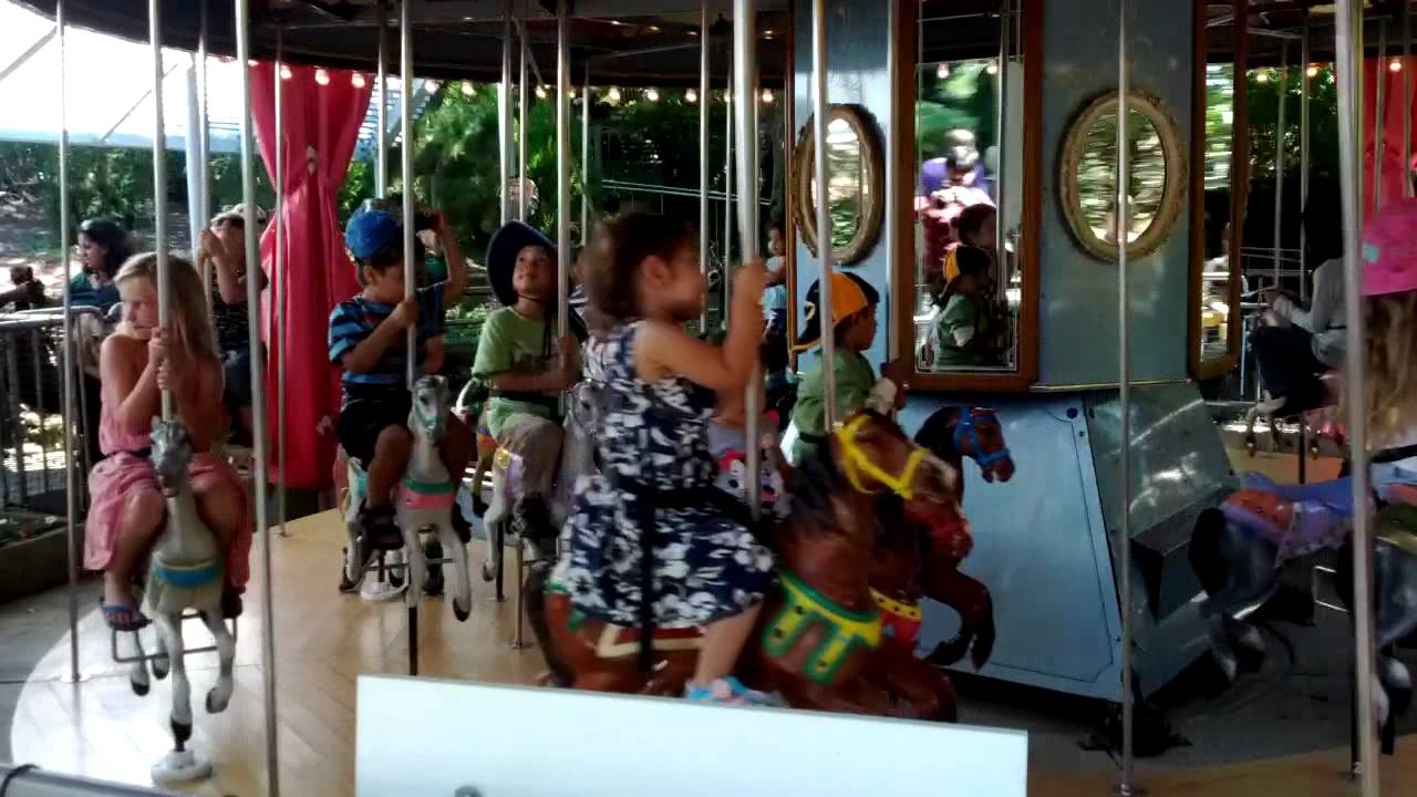 Carousel @Gilroy gardens - YouTube