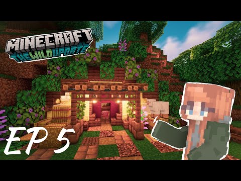 An Animal Barn Hobbit Hole!! 1.19 Survival Let's Play | Episode 5 | Red ...