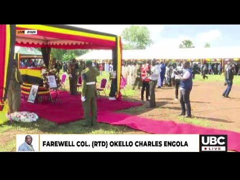 LIVE: FAREWELL OF RTD. COL. CHARLES ENGOLA || 13TH MAY 2023 - YouTube