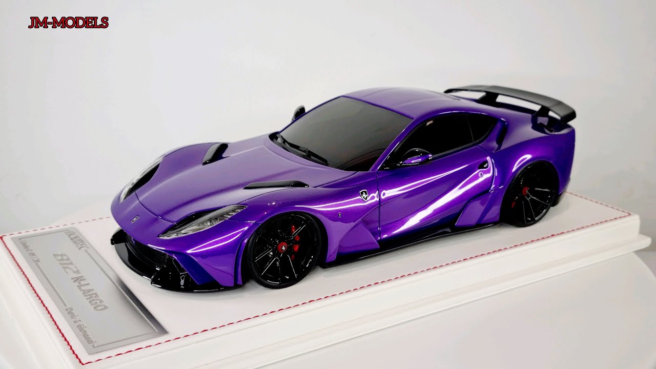 Novitec Ferrari 812 N-Largo Metallic Purple By D&G Davis & Giovanni 1: ...