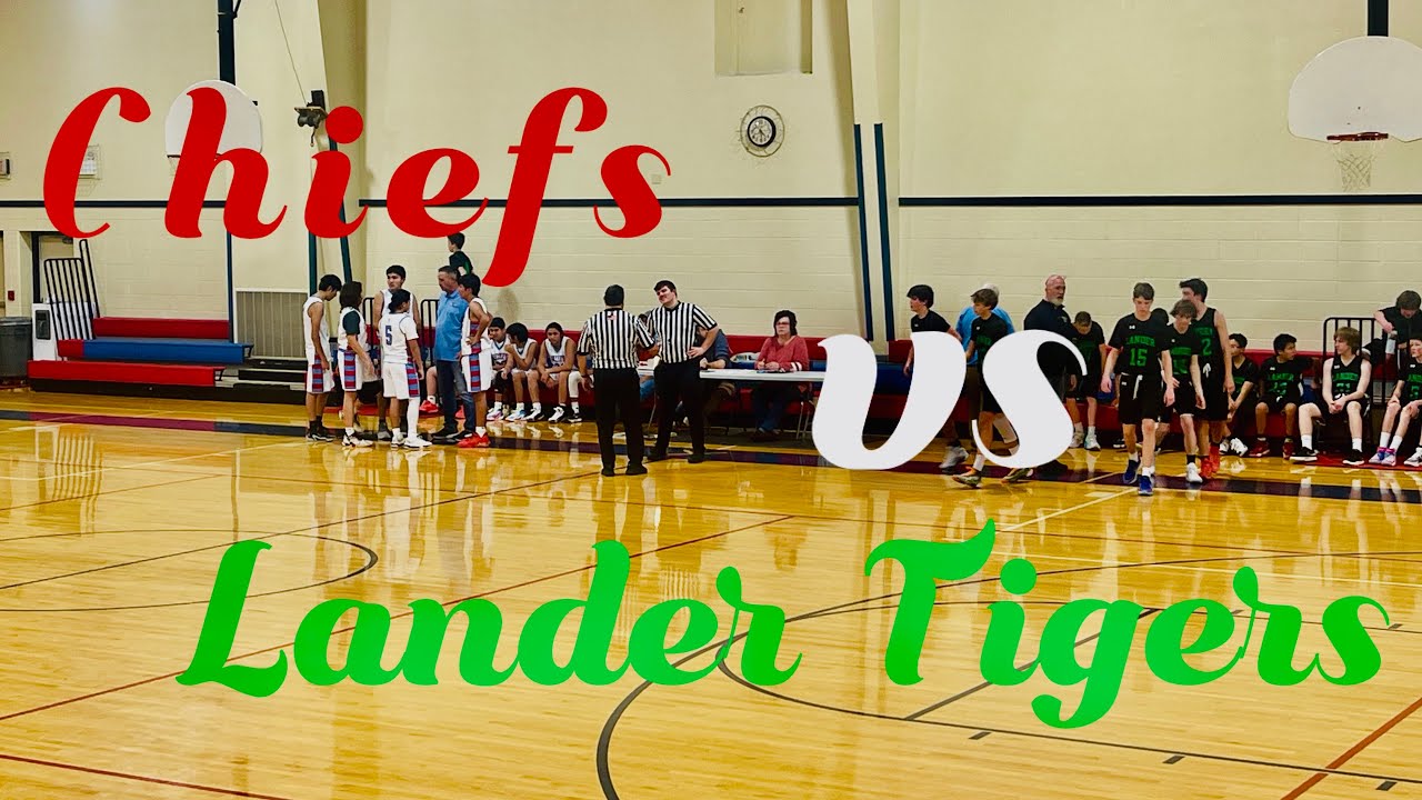 Chiefs host Lander Tigers // Middle School Boys Basketball Full Game ...