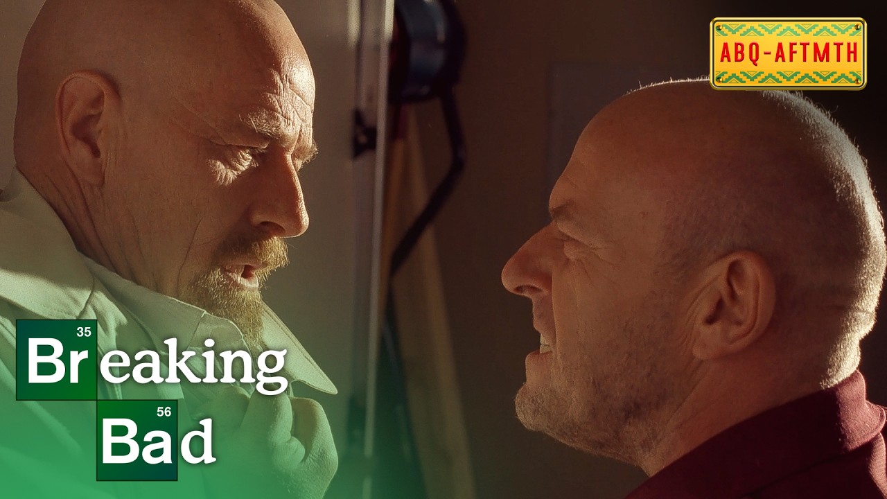 Hank vs. Walt Garage Showdown | Breaking Bad - YouTube