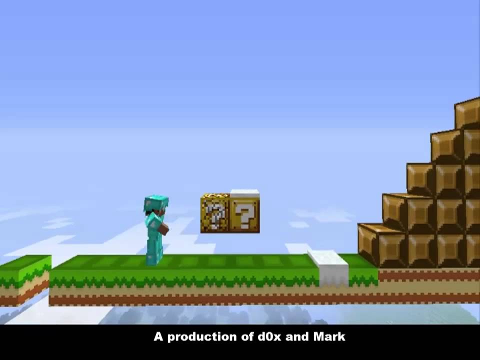 Minecraft Super Steve Bros Super Mario - YouTube